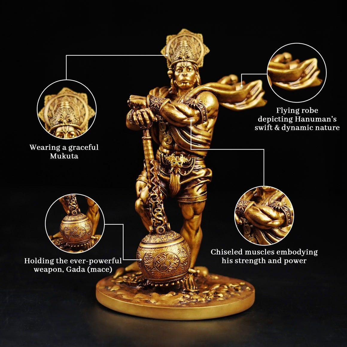 Bahubali Lord Hanuman: Exploring the Symbolism and Significance of the ...