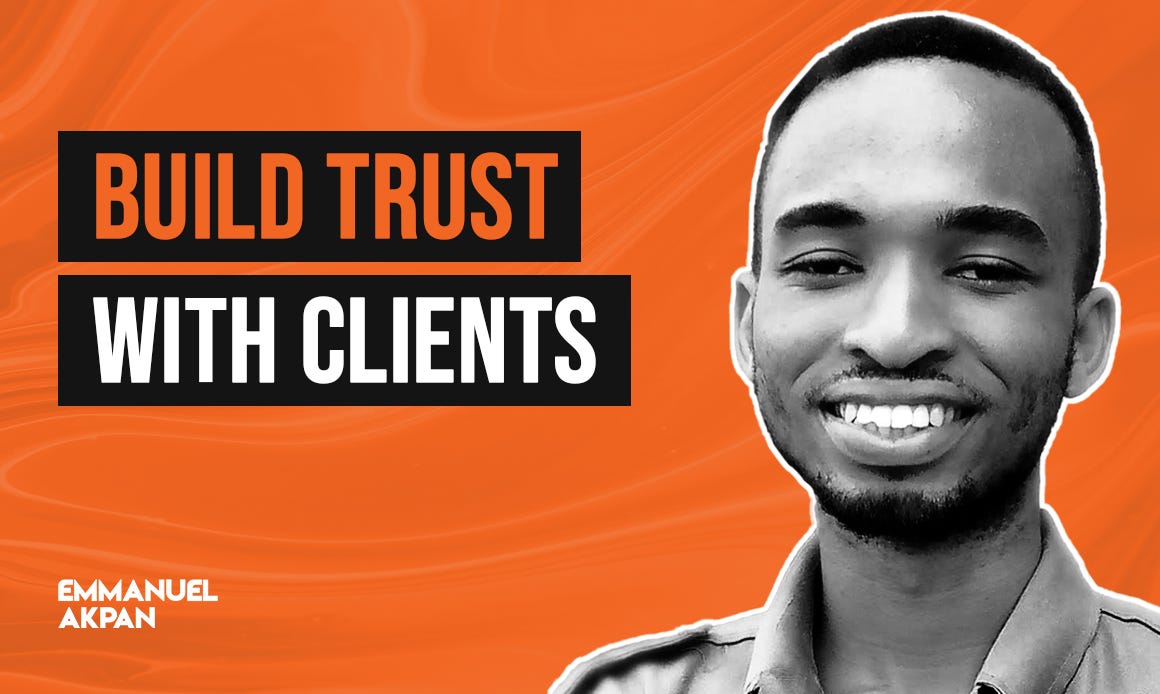 3 tips to build trust with your logo design clients | Journey of a Nigerian designer — E10 | by ...