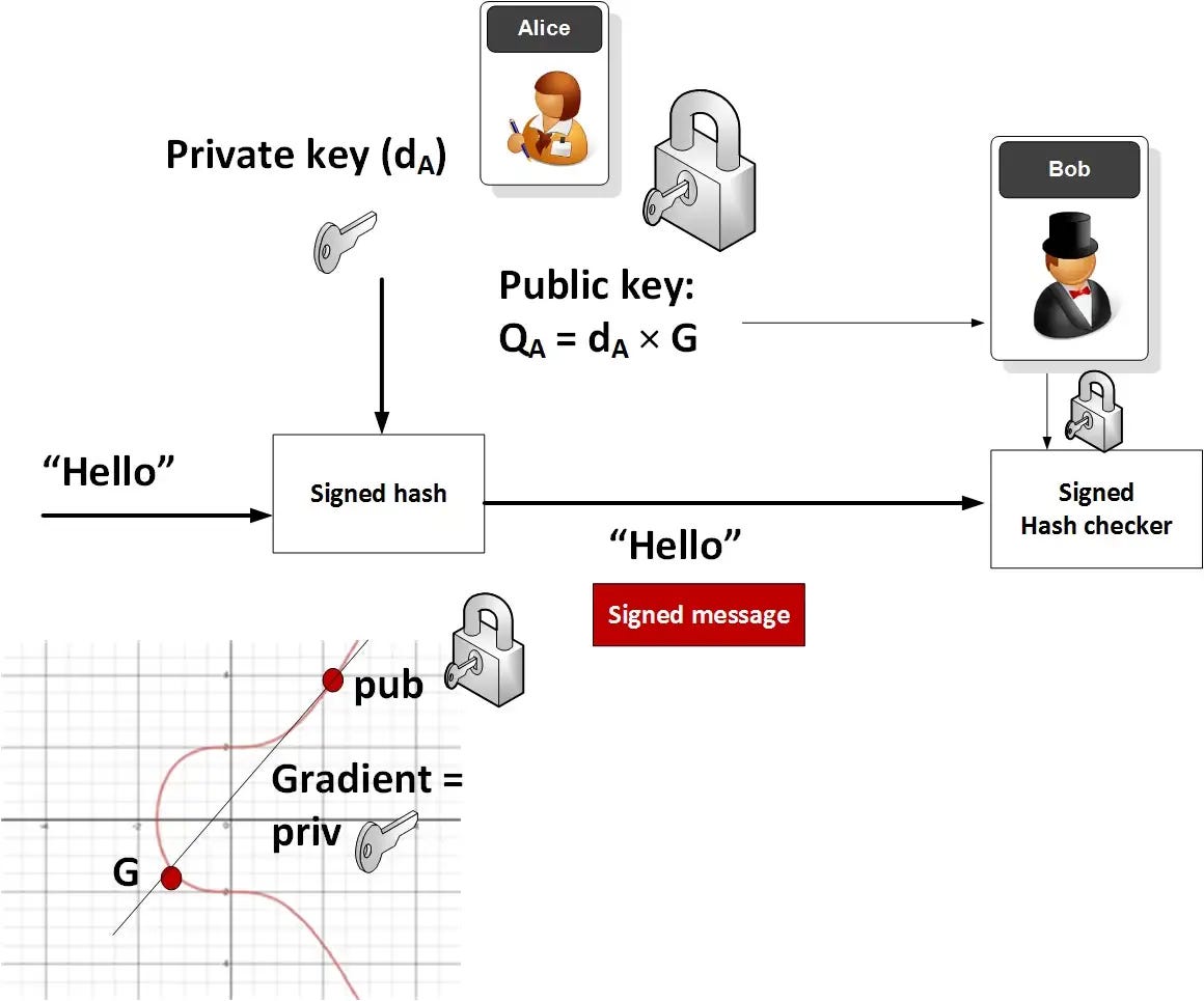 Elliptic Curve Cryptography. Kriptografik algoritma ne demek? | by Fblockchain1a1 | Medium