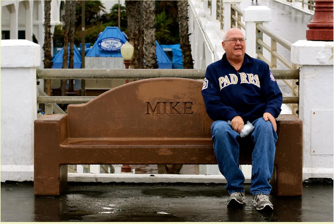 A Bench Named Mike. A favorite bench that has my name | by Michael ...