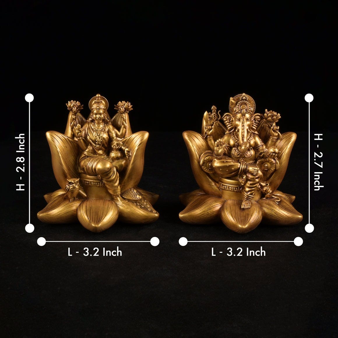The Padma Lakshmi Ganesha Idol: A Symbol of Divinity and Elegance | by ...