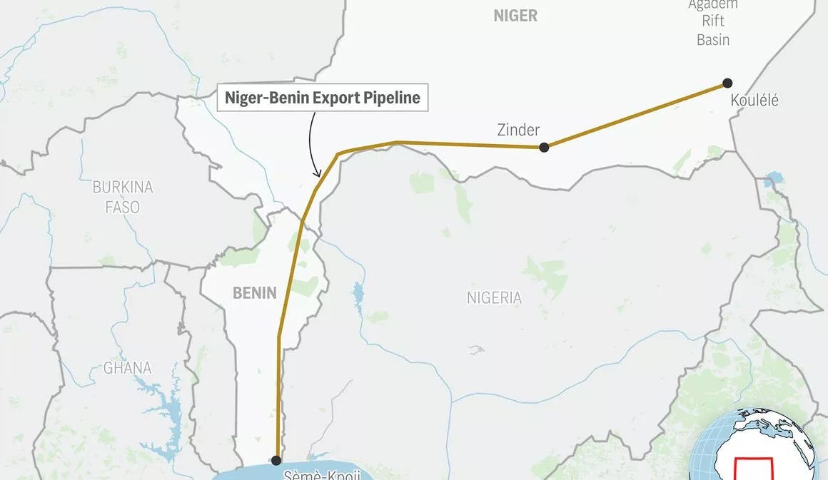Back in the flow. Niger has resumed crude oil exports via… | by SBM ...