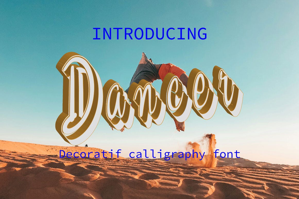 Dancer Font Free | by Chloechronicle | Medium