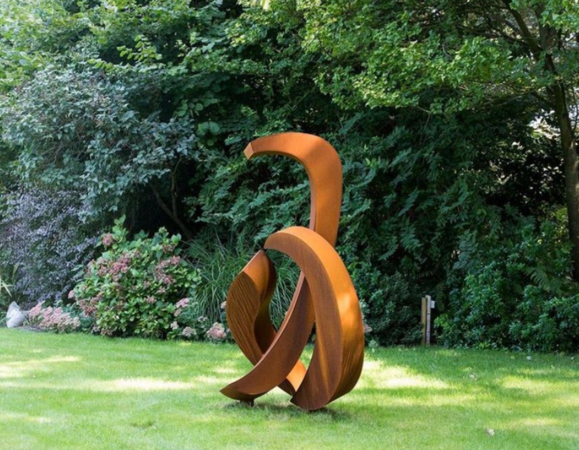 Corten Abstract Sculpture: Elevate Your Space with Timeless Art | by ...