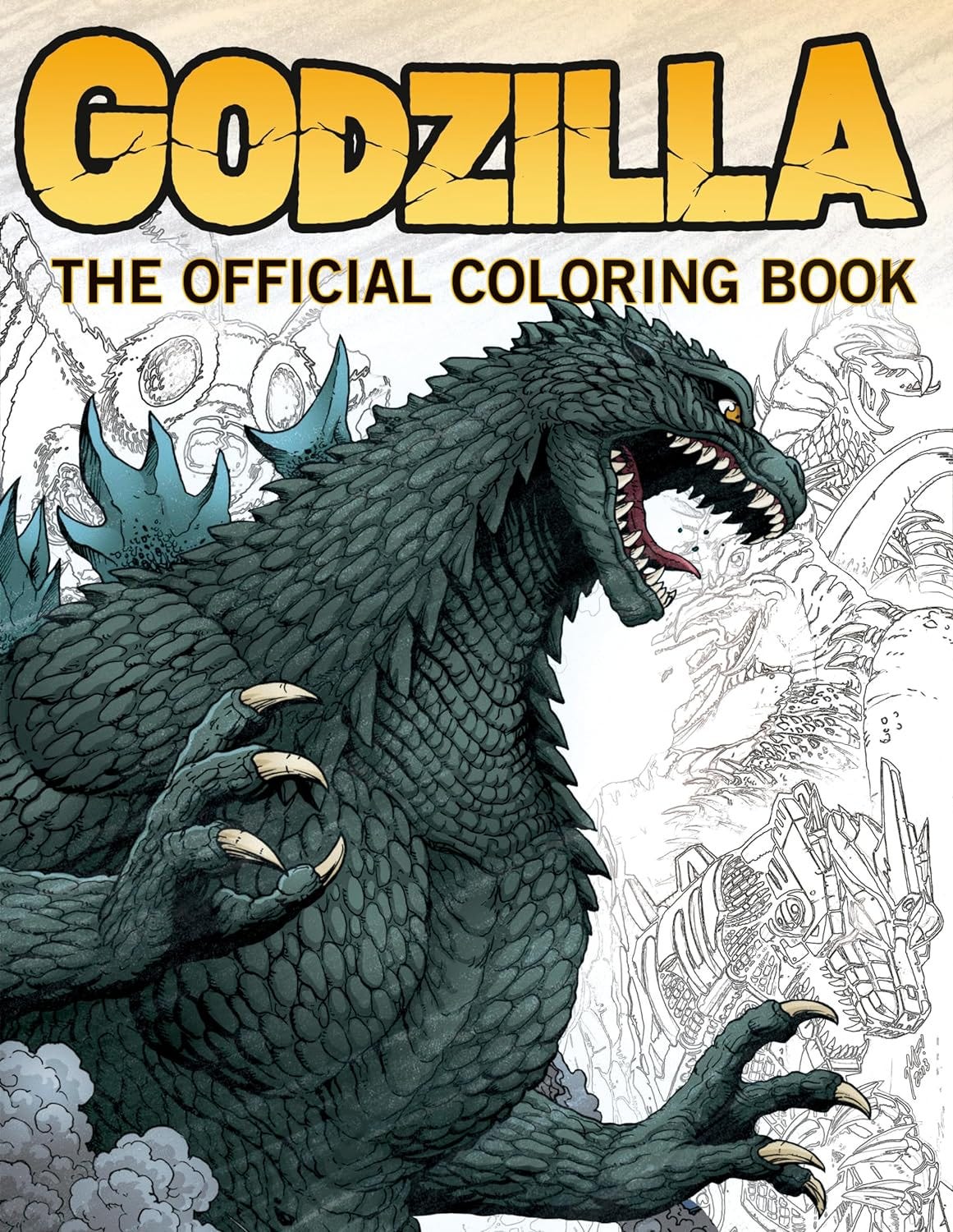 Exploring “Godzilla: The Official Coloring Book” by Titan | by Tùng ...