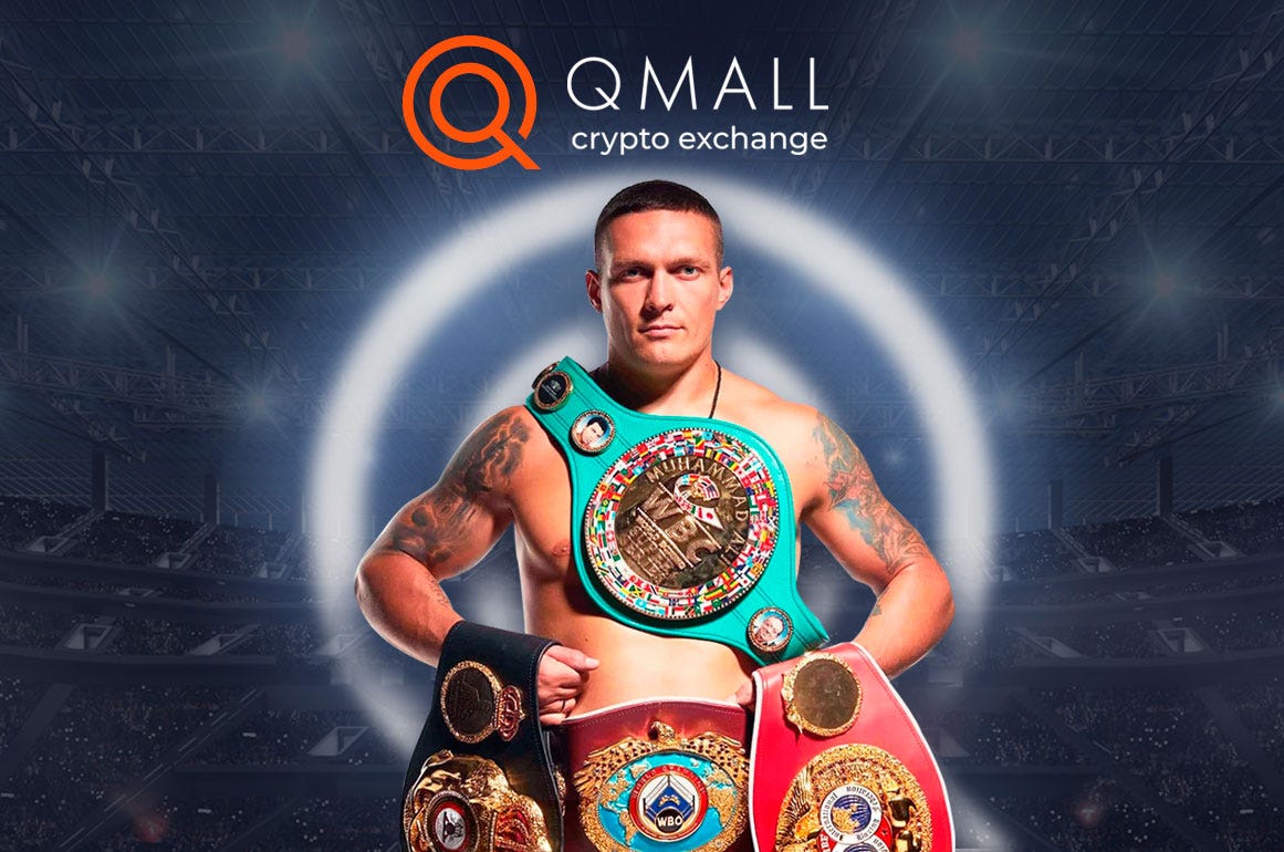 QMALL now has an ambassador — Oleksandr Usyk - QMALL.exchange - Medium