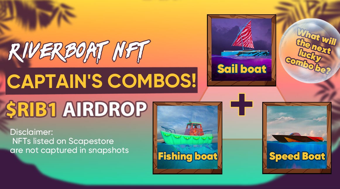 Riverboat NFT: Captain’s Combos. Greetings form the high-seas to the ...