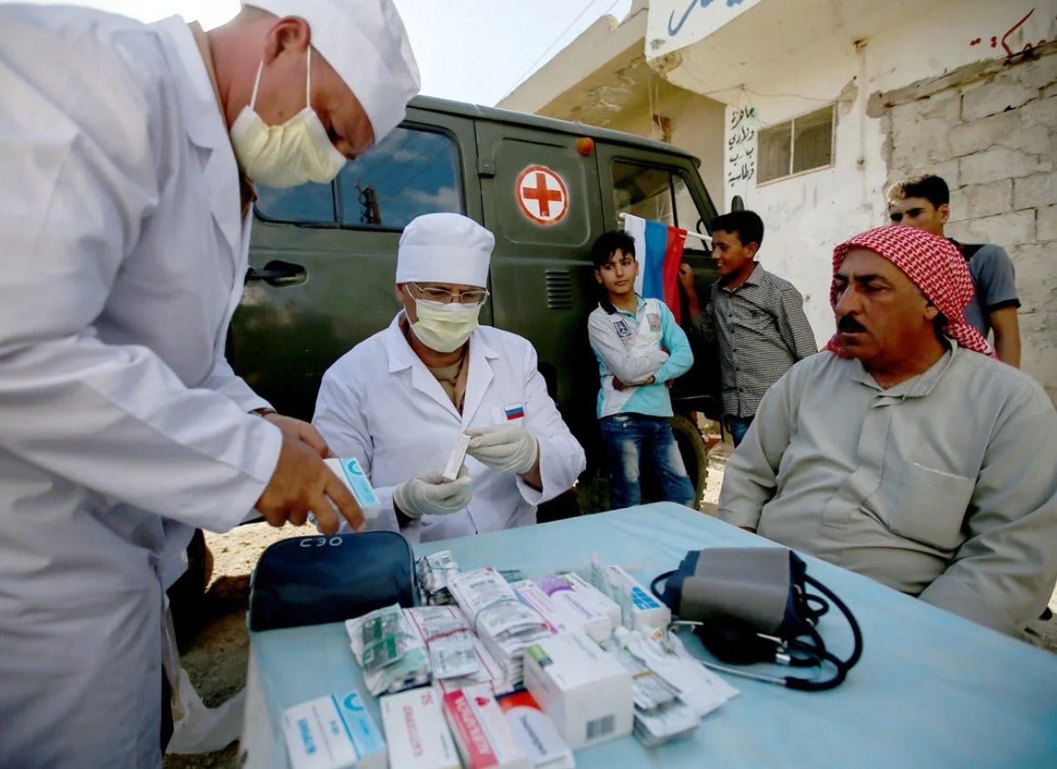 Russian doctors help Syrians cope with the epidemic of infectious ...