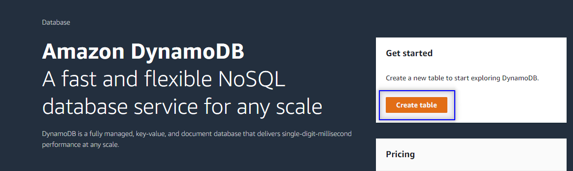 Steps to create DynamoDB table in AWS | by N | Medium
