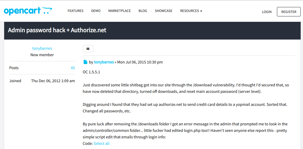 OpenCart Admin Panel Compromised — Symptoms, Vulnerabilities & Fixes | by Astra Security | ASTRA ...