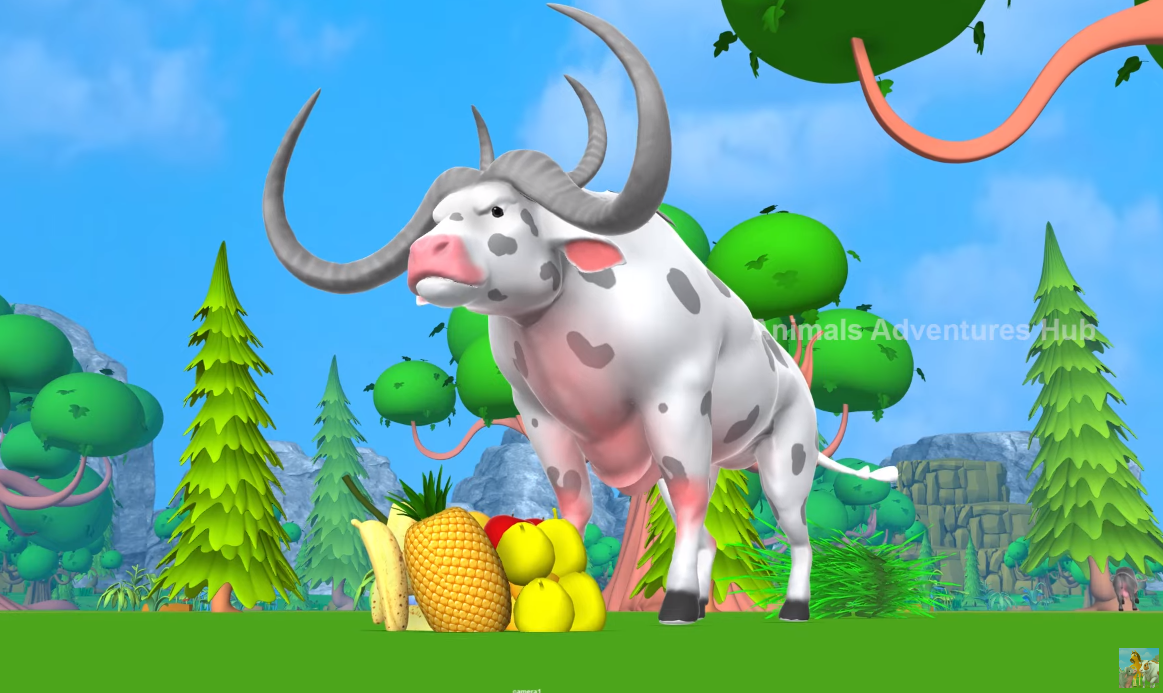 Super Cow Heroic vs. Wild Bull: Epic Rescue of Giant Elephant and Wild ...