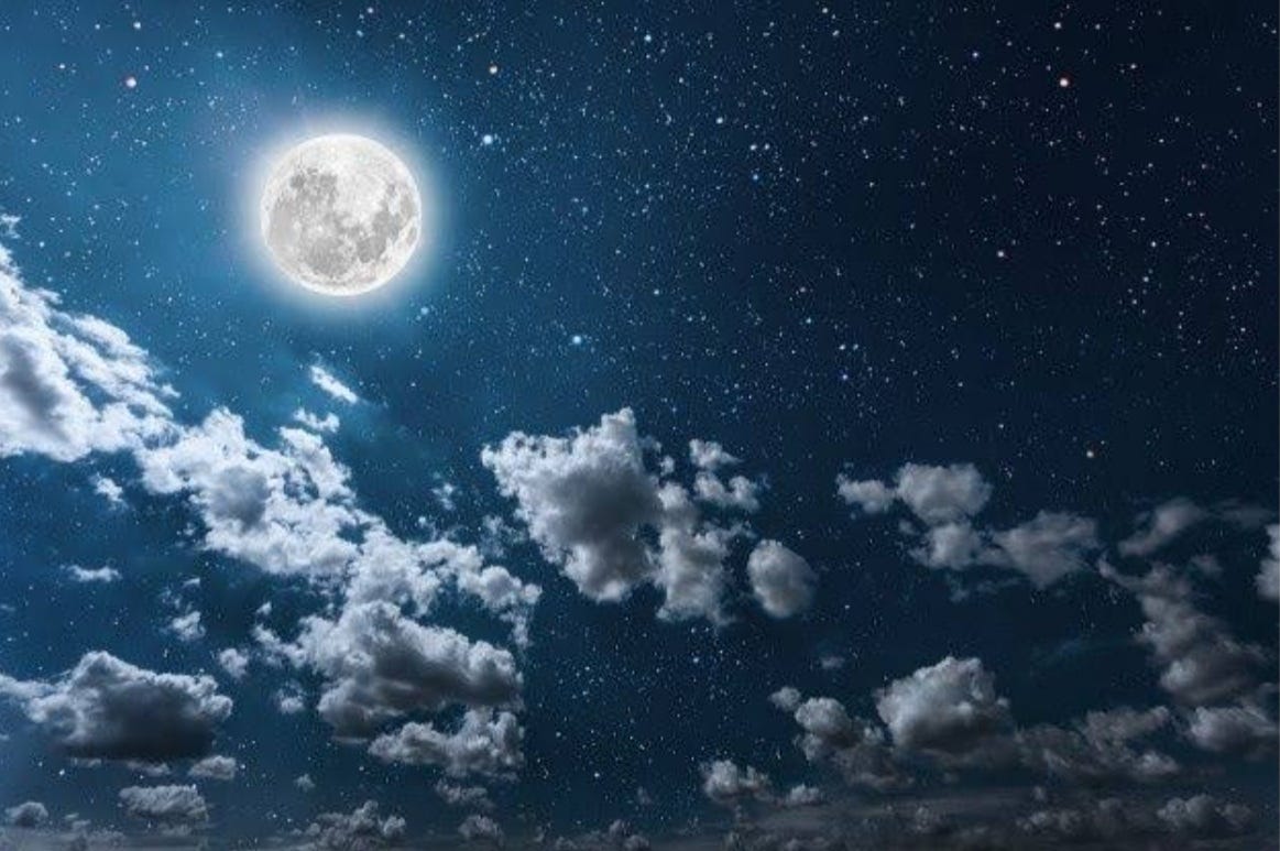 The Beauty of the Night - Magic Poetry🌟 - Medium