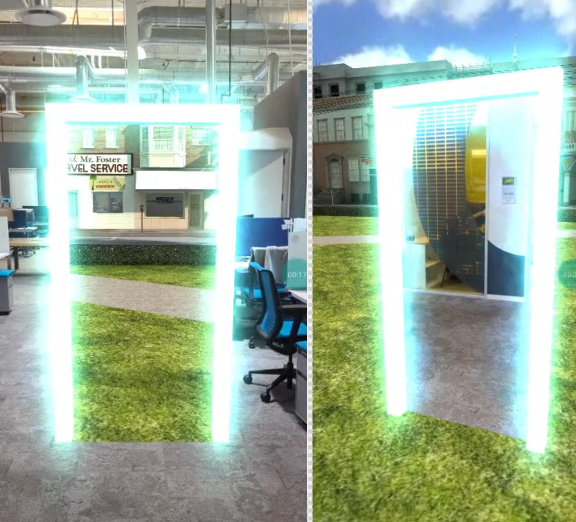 Visual Effects: A Portal in WebXR | by Babylon.js | Medium