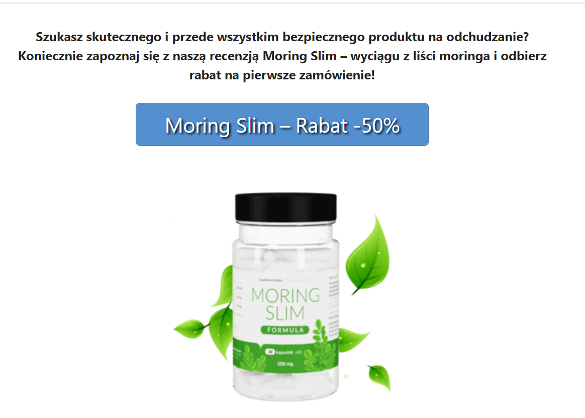 Moring slim Formula. Podstawowymi składnikami suplementu… | by ...