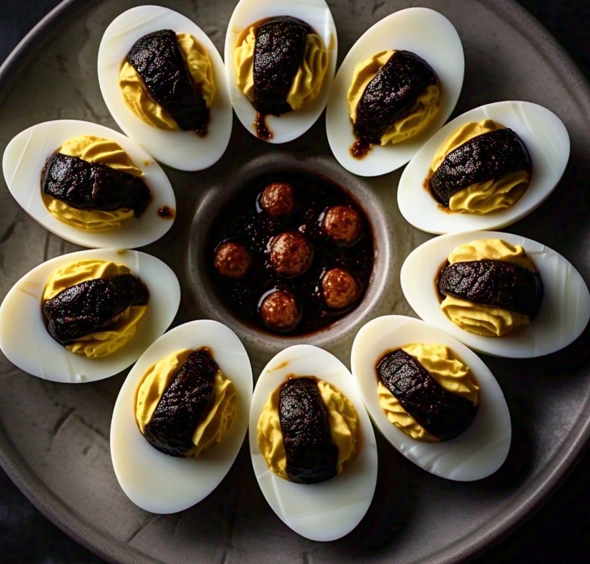 Deviled Eggs: A Sinister Delight. It was the annual neighborhood ...