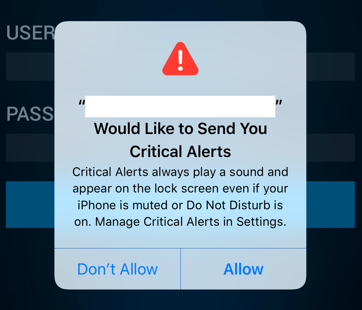 Implementing iOS Critical Alerts. iOS 12 has added the critical alerts… | by Shashidhar Yamsani ...