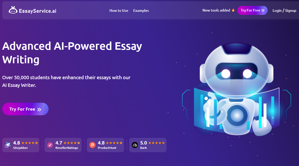 Can EssayService.ai assist in creating essays that require a creative ...