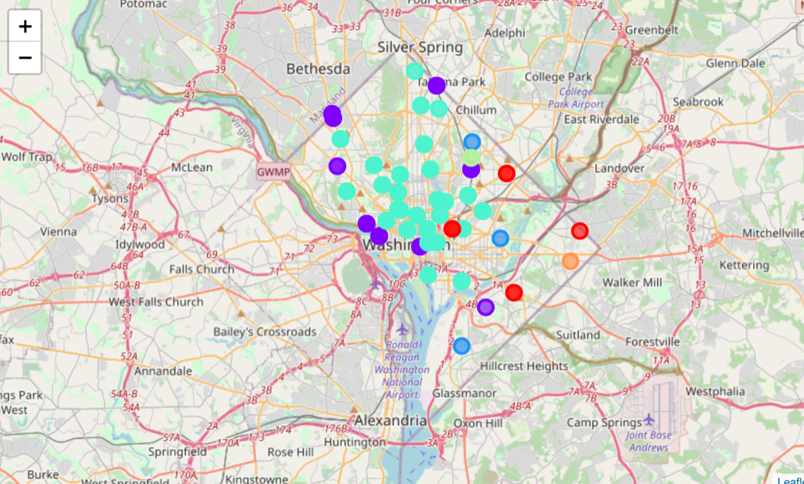 Capstone Project — Battle of the Neighborhoods Washington D.C. | by ...