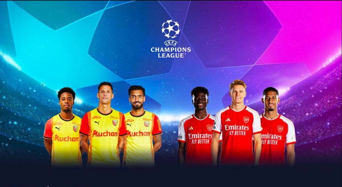 Arsenal vs Lens : Compos probables et analyse des chances de ...