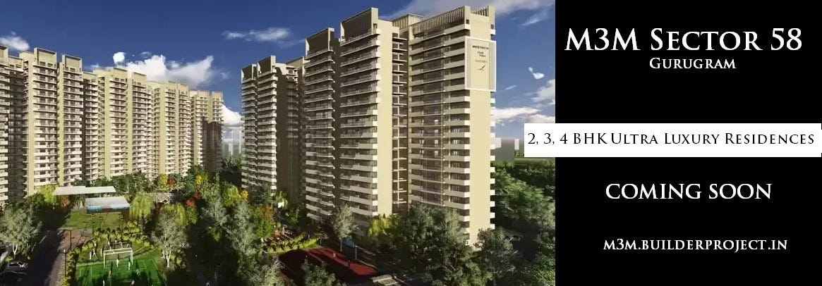 M3M Sector 58 Gurgaon Apartment | In The Lap Of Everything | by ...