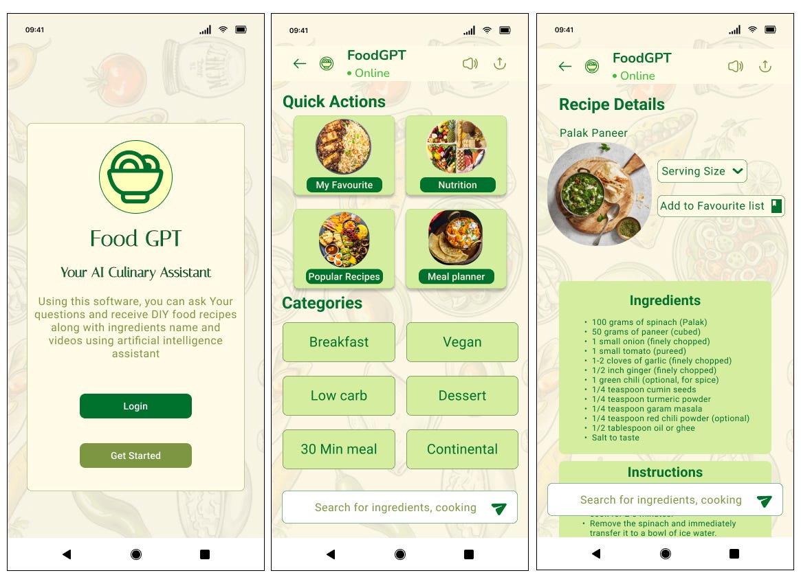 FoodGPT is Your Personalized Recipe Companion, offering thoughtful dietary suggestions and smart ...