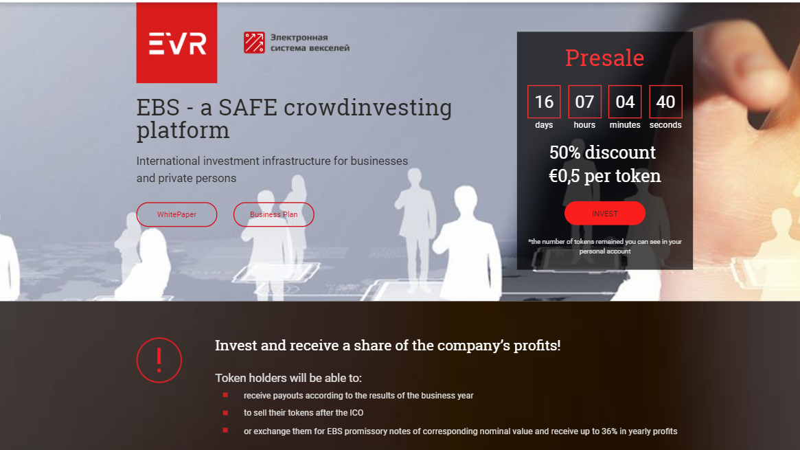 EBS platform. It is possible to invest in any company… | by E-Veksel ...