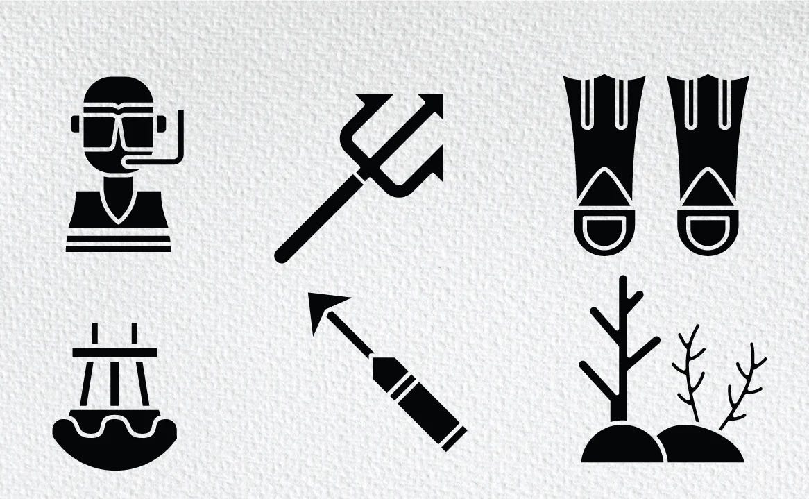 SEA DIVING ICON NOBGFX FREE ILLUSTRATION VECTOR - Nobgfx Graphic ...