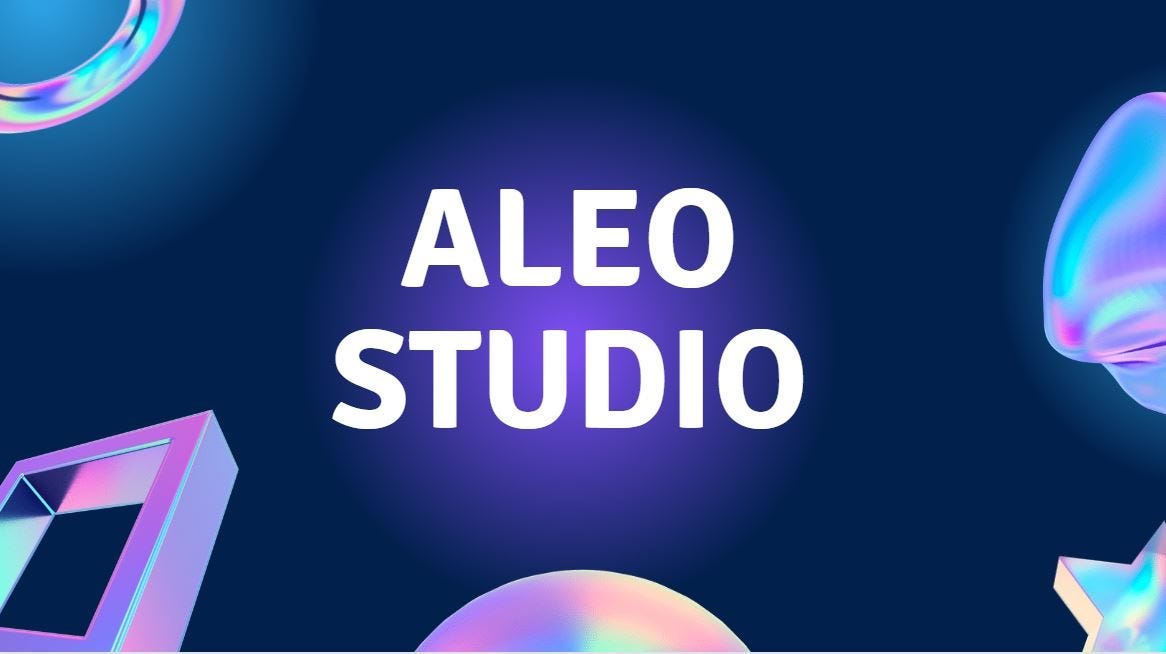 Aleo Studio. Aleo — the first IDE for writing… | by anrd04 | Jul, 2023 | Medium