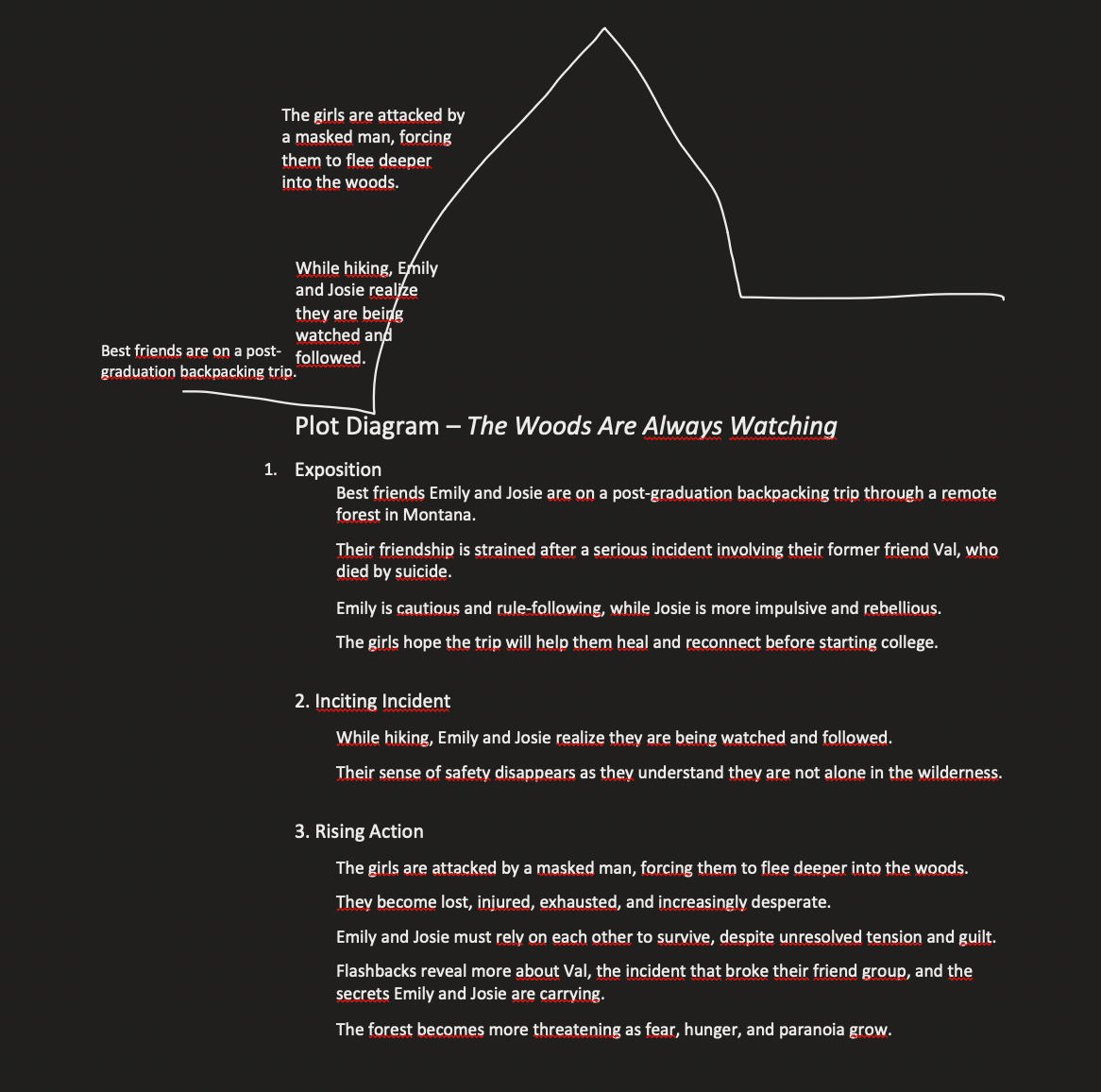 Task 9, Plot graph. In “The Woods Are Always Watching” by… | by Birk ...