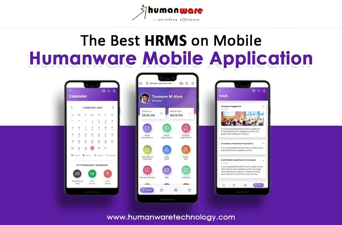 The Best HRMS on Mobile | HUMANWARE Mobile Application - Shahana Khan ...