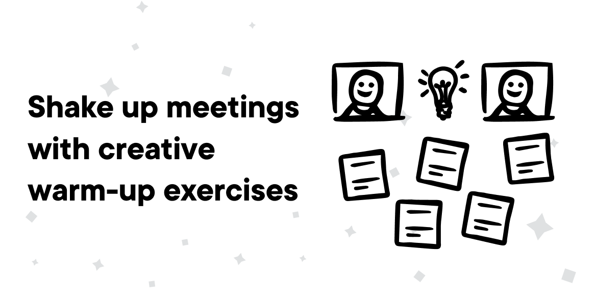 3 warm-up exercises to inspire more creativity in meetings | by PlayVS ...