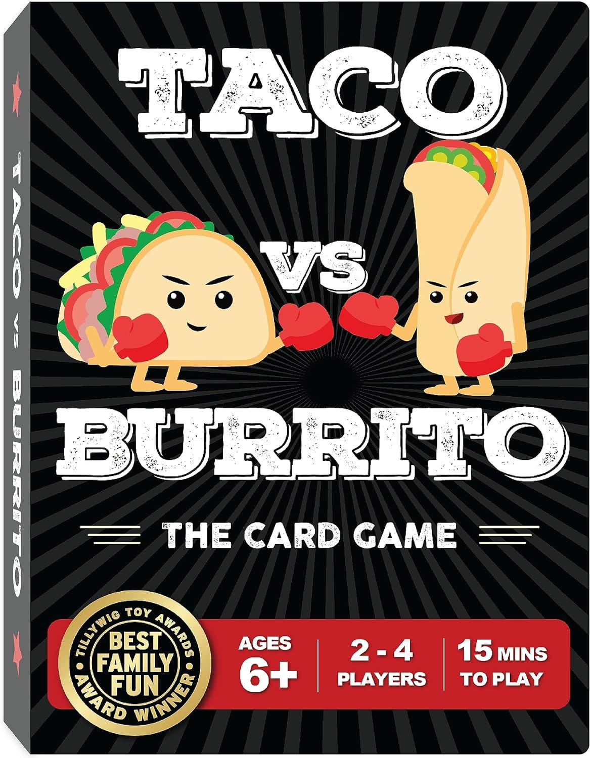 Taco vs Burrito Card Game Perfect for Boys, Girls, Kids, Family Games ...