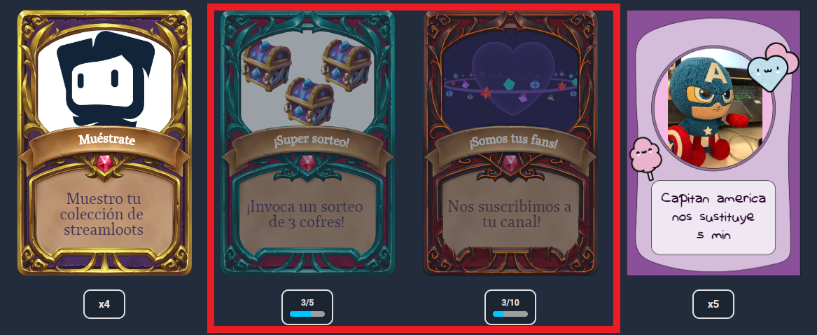 ¡Las cartas fragmentadas llegan a Streamloots! | by Vicent Marti | Medium