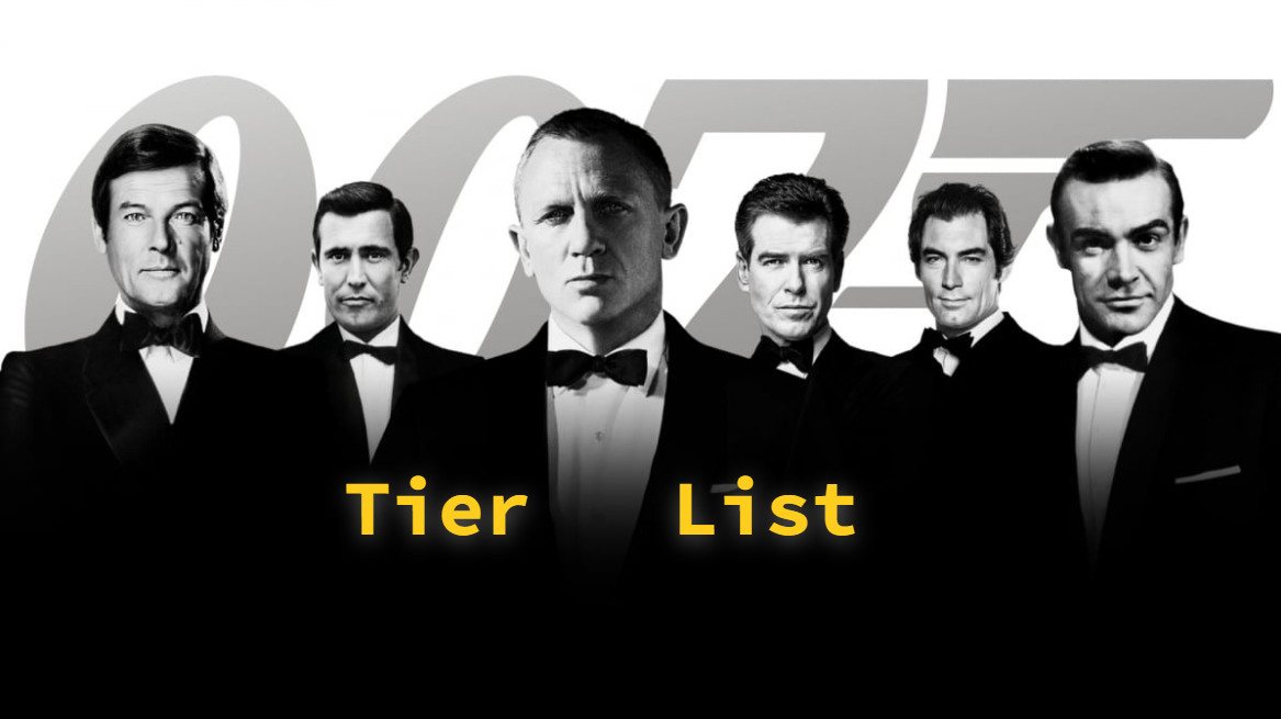 I ranked all James Bond films. Here is the tier list | by P Ziche | Medium