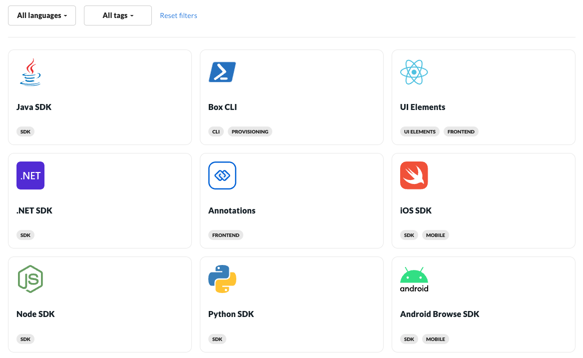 Announcing the Box Sample Code Catalog | by Olga Stefaniuk | Box Developer Blog | Medium