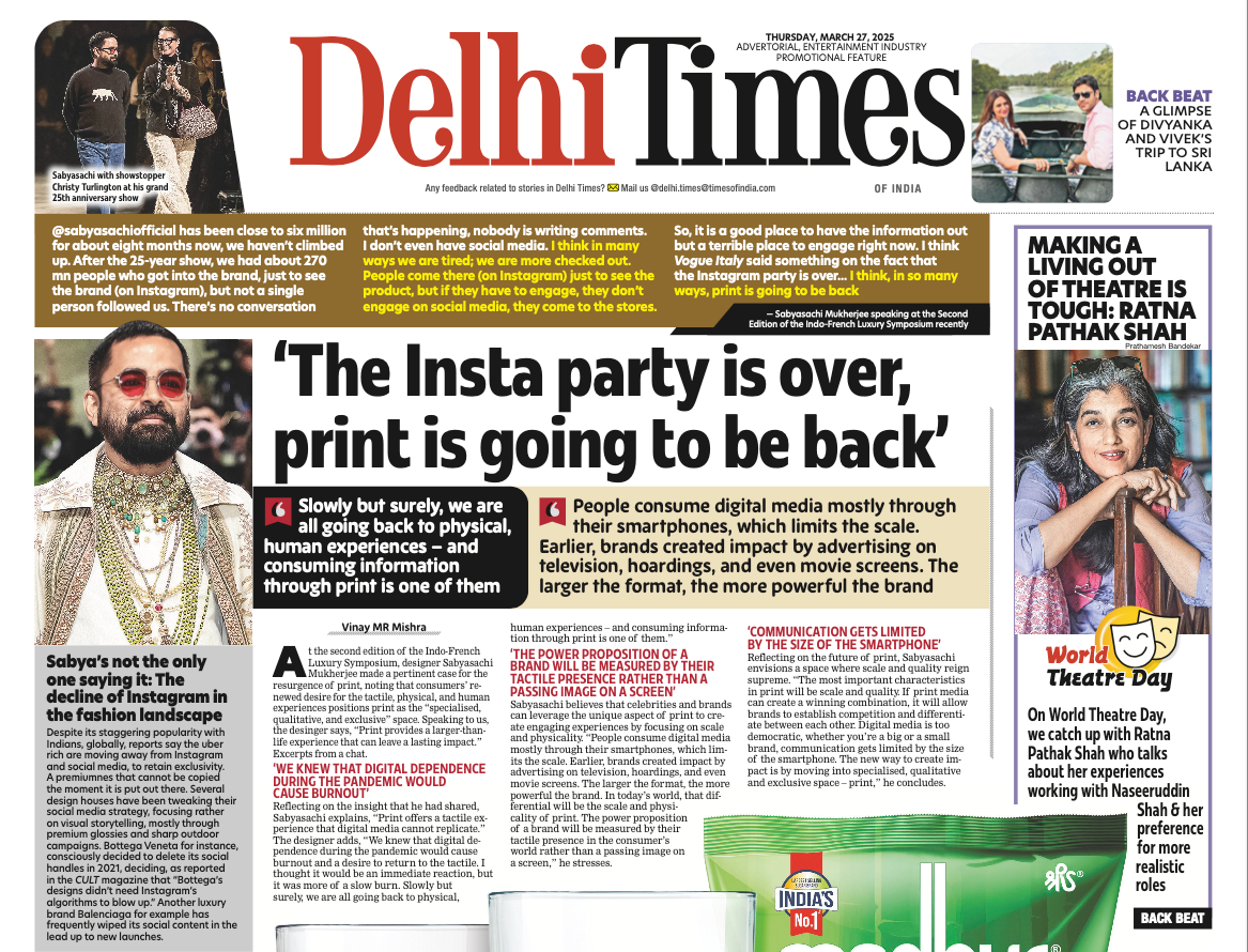 Insta Party is Over, Print is going to be back | by Dwipal U Patel | Medium