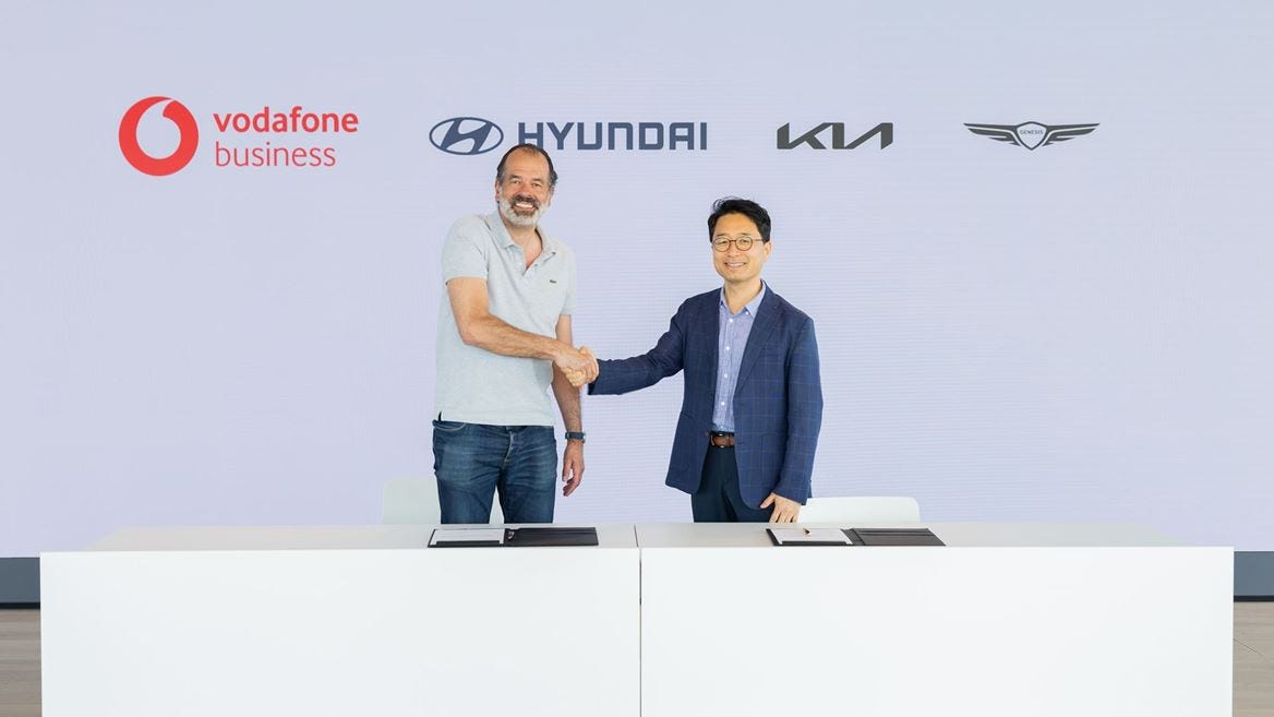 Hyundai Motor Group and Vodafone Business Expand Partnership, Bringing ...