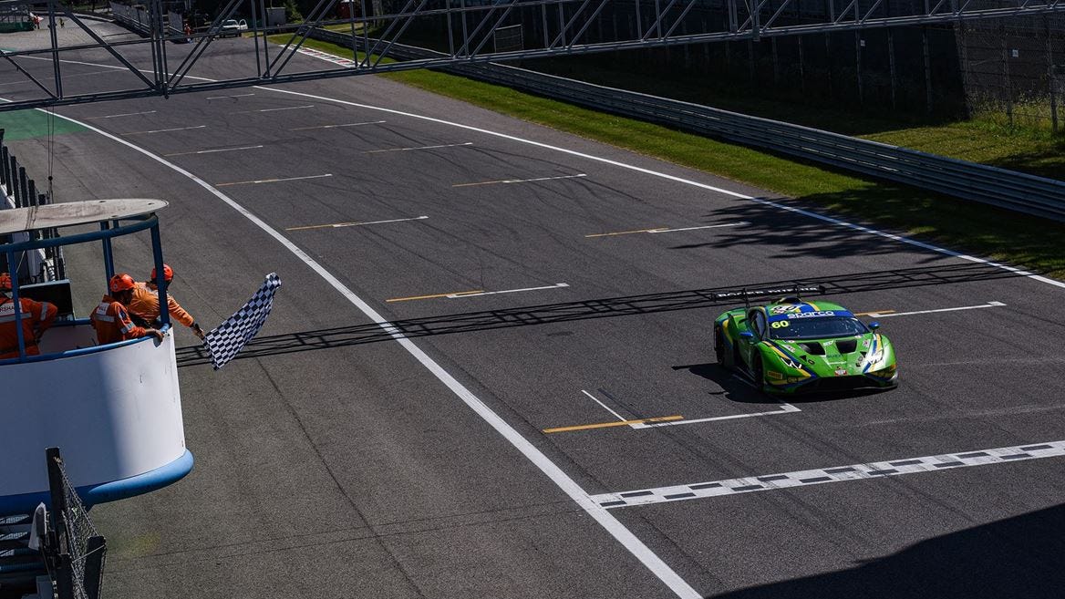 Lamborghini takes lights−to−flag Italian GT victory with VSR at Monza ...