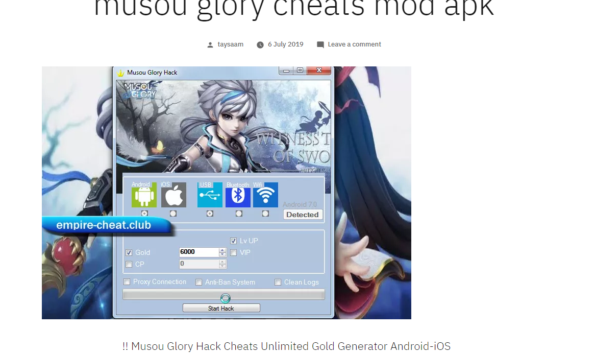 wordpress show you musou glory hack | by Asair | Medium