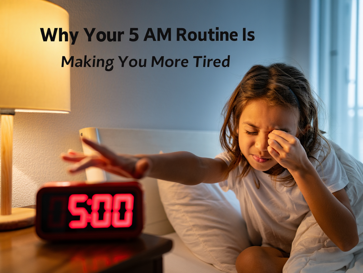 Why Your 5 AM Routine Is Making You More Tired | by Mindful Mantra ...