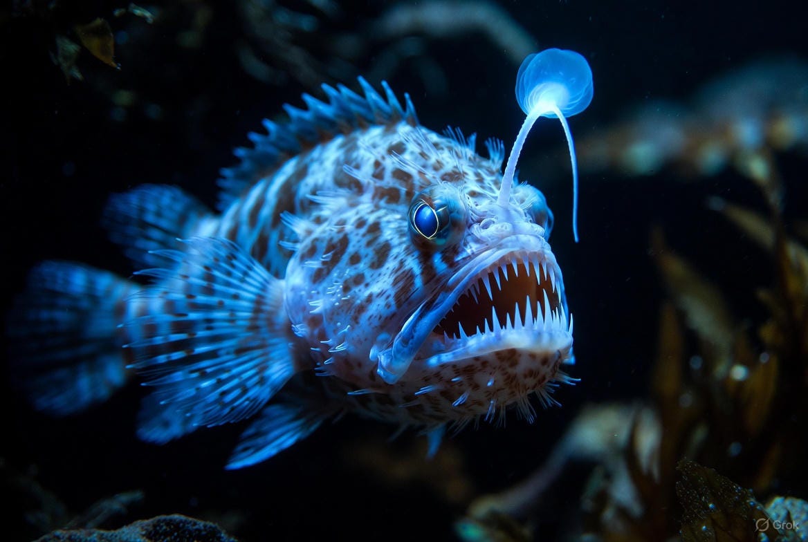 The Angler Fish. Polyamory’s Bait and Switch | by Betty Van Cleve ...