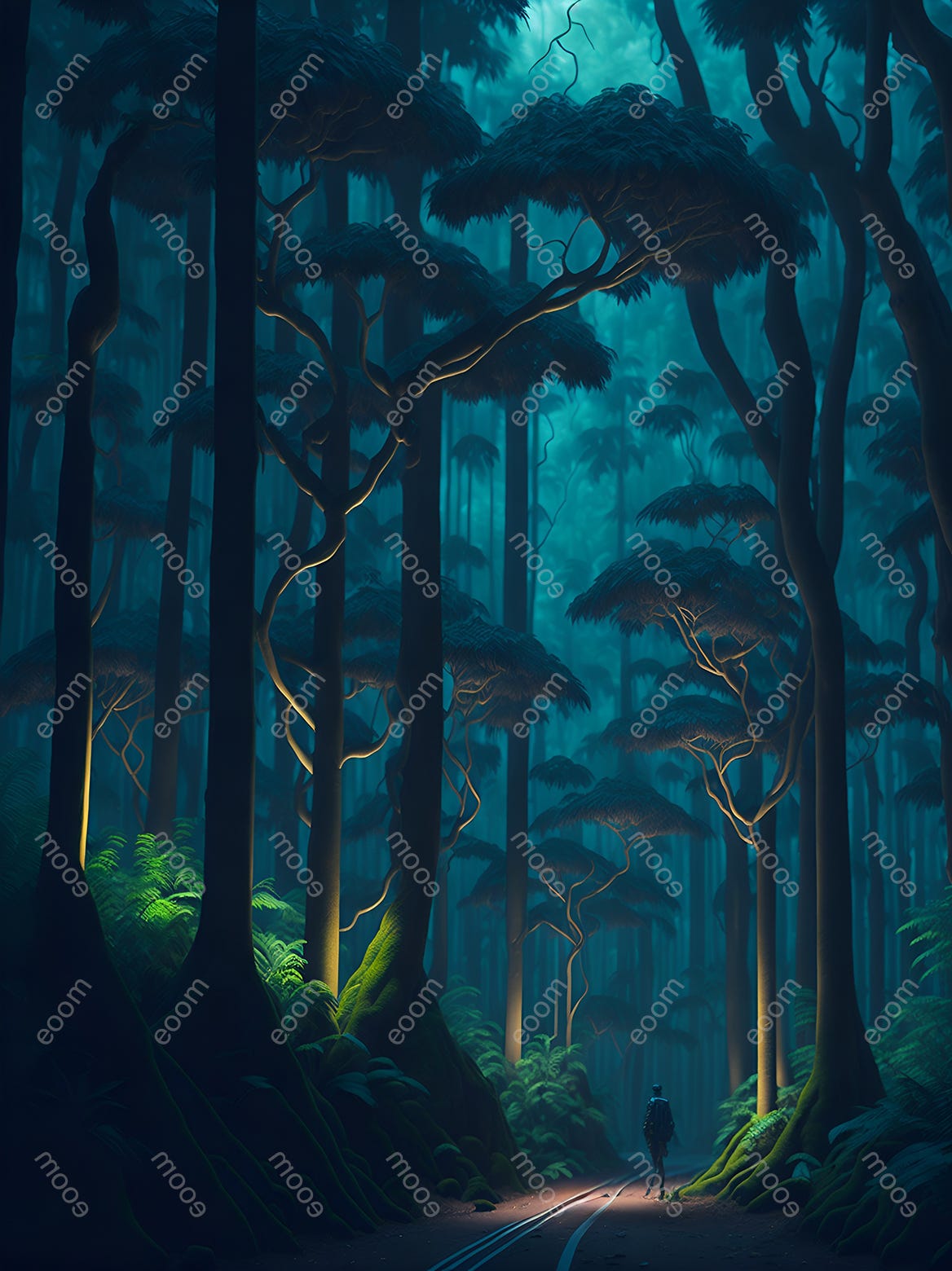 Nature-Inspired Spaces: Enhance Your Environment with AI Digital Art of Vibrant Flora and ...