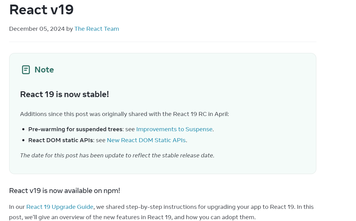 Embracing React 19: A Paradigm Shift for .NET and Frontend Developers | by Murat Aslan | DevOps.dev