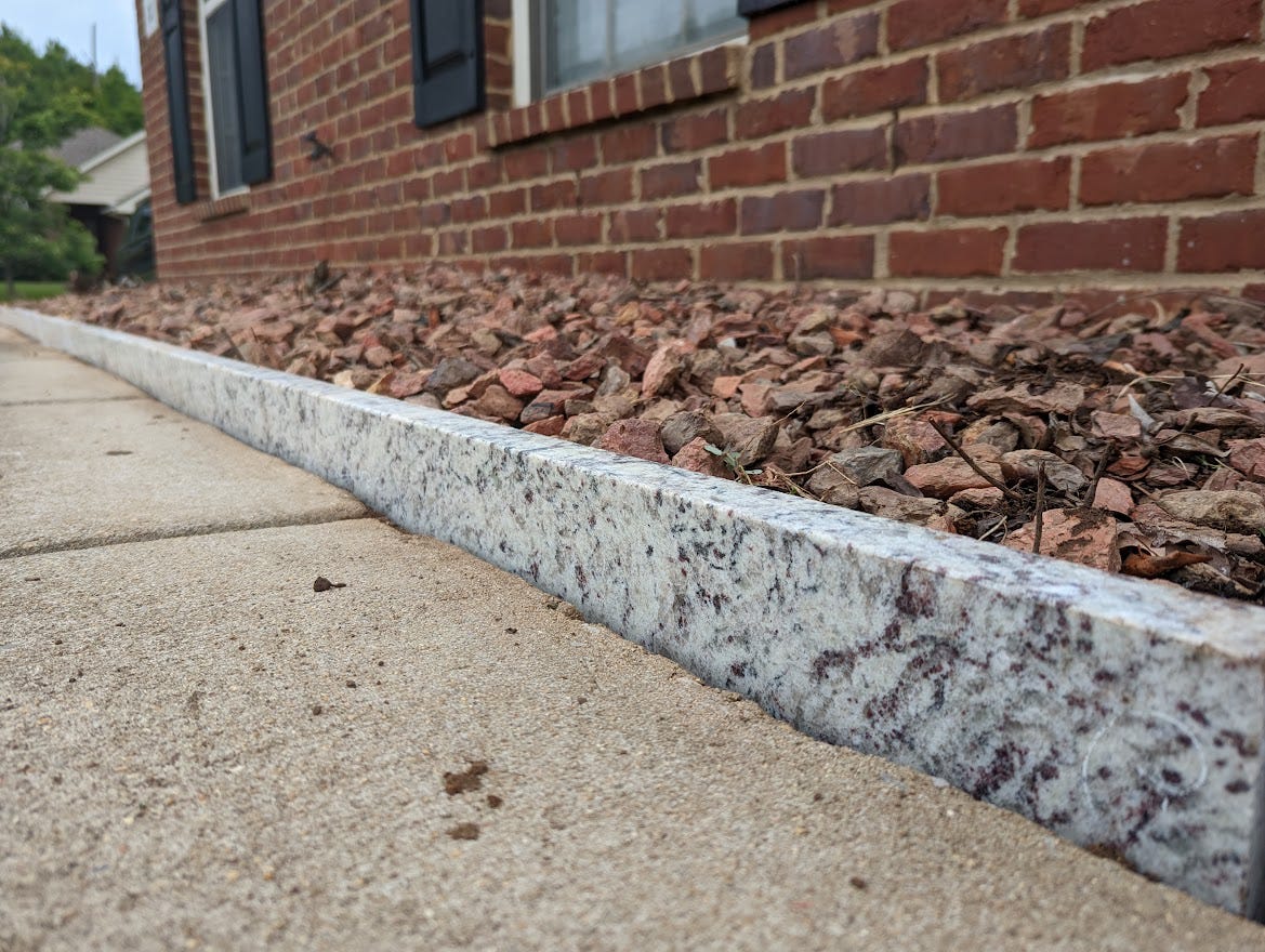 How To Add Stone Edging To Your Landscaping — For Free | by SalvageDIY ...