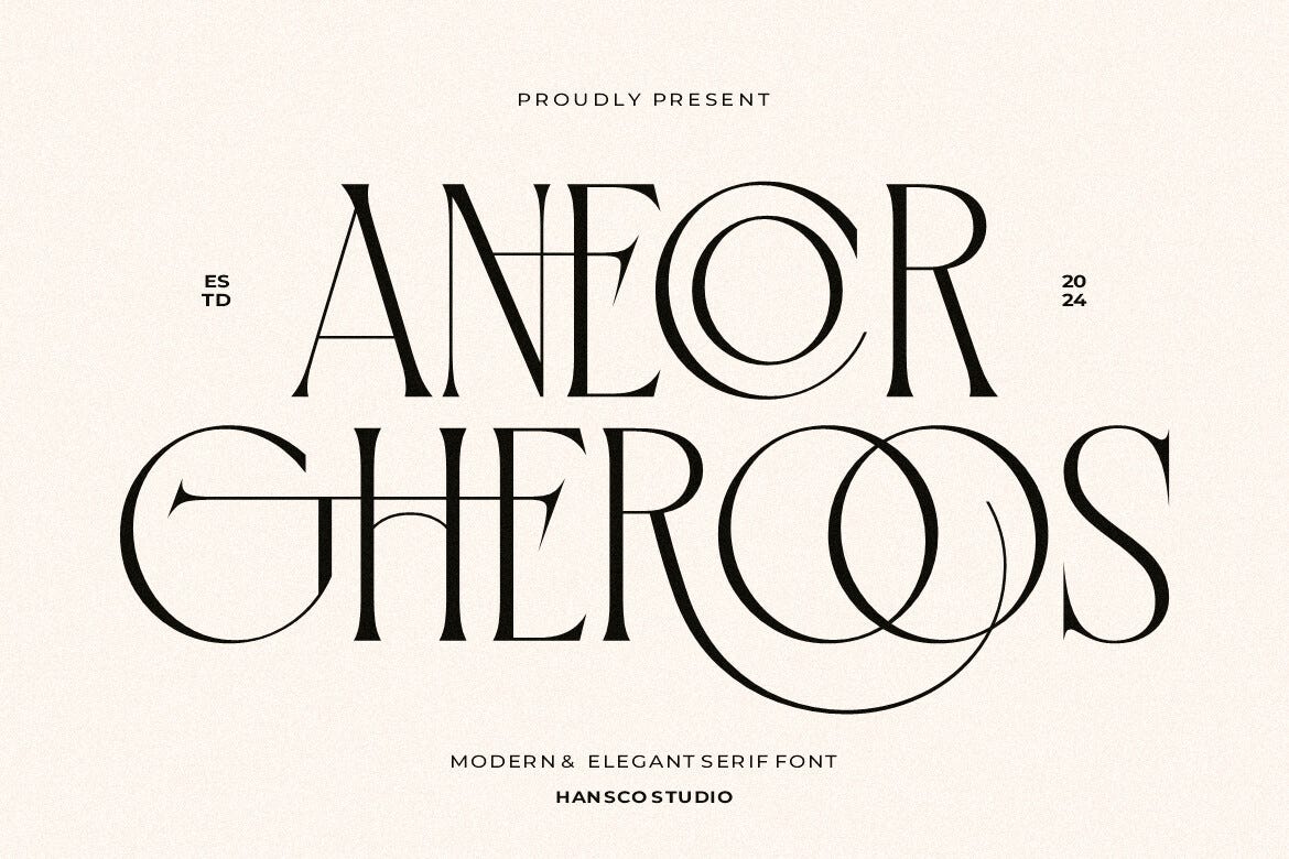 Anecor Gheroos Font - Datadreamer - Medium