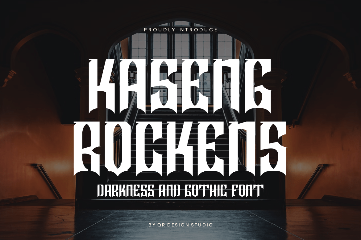 Kaseng Rockens Blackletter Font | by Sophiasculpt | Apr, 2024 | Medium