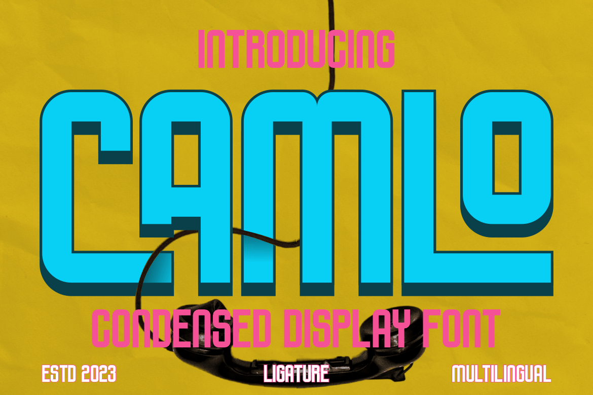 Camlo Font | by Sophiaspectra | May, 2024 | Medium