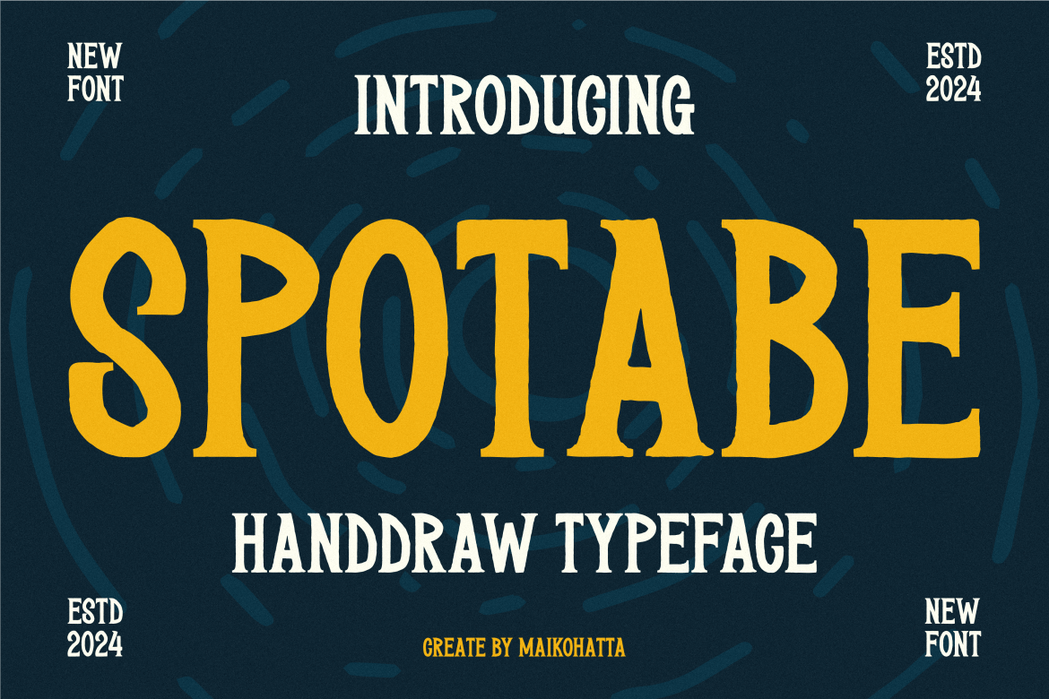 Spotabe Font - Mindmason - Medium
