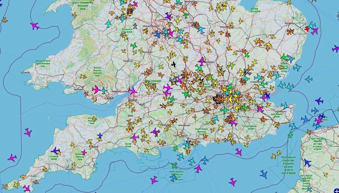 How to locate aircraft with SDR. Almost every vehicle in the world ...