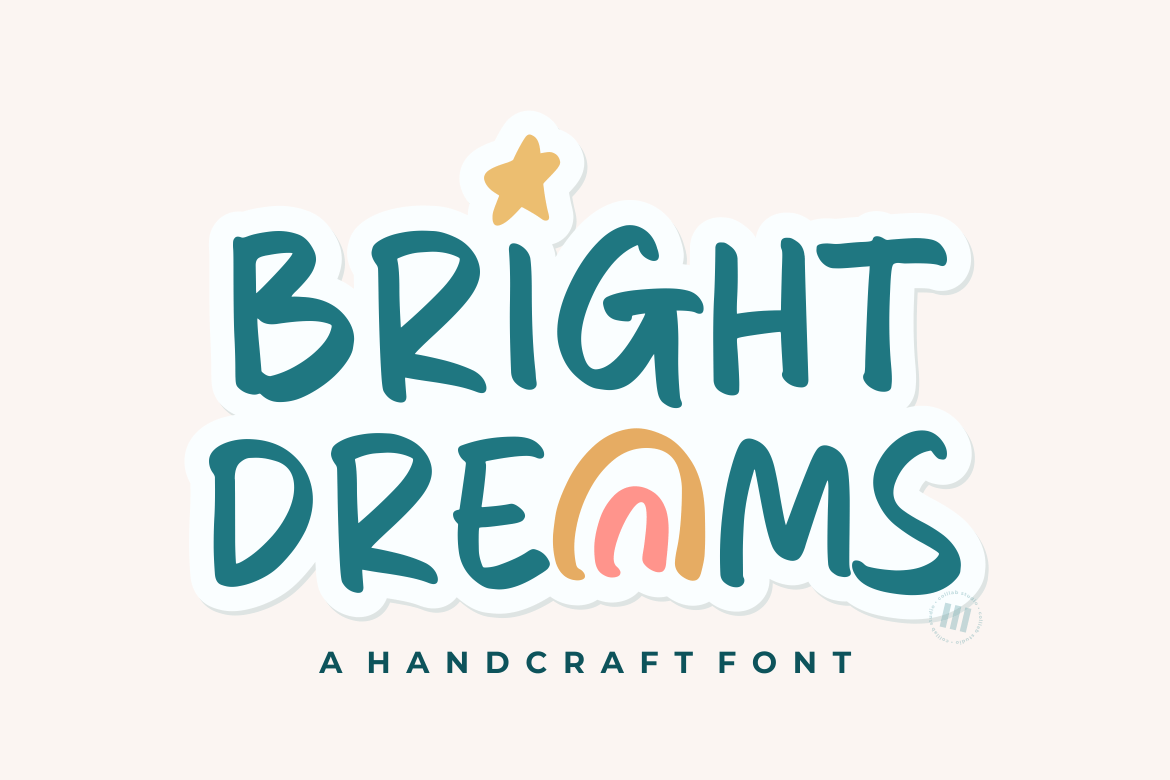 Bright Dreams Font - Holohex - Medium